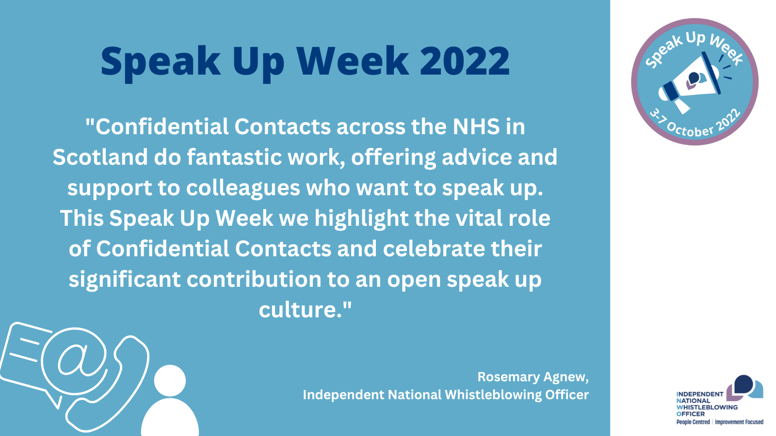 Speak Up Week 2022: Spotlight on Confidential Contacts | SPSO